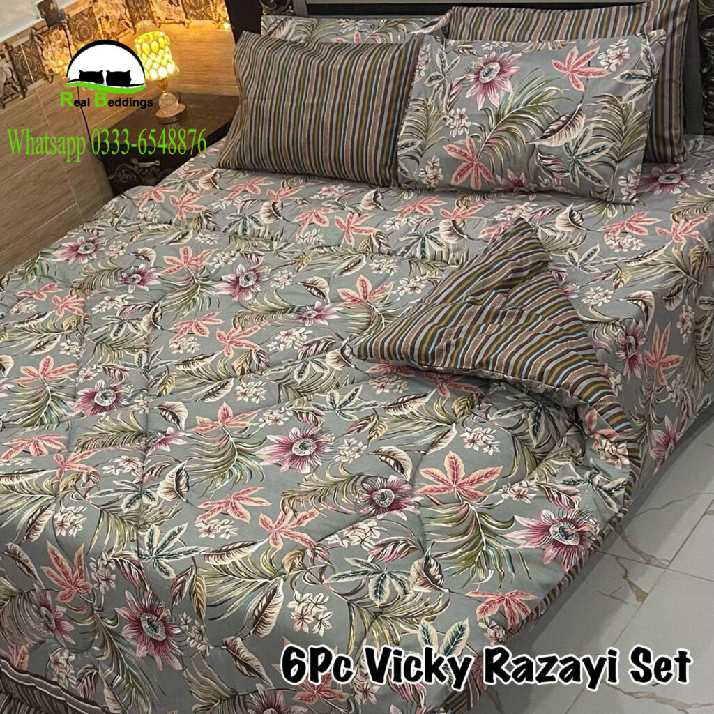Vicky Razai Set & Duvet Cover - Real Beddings