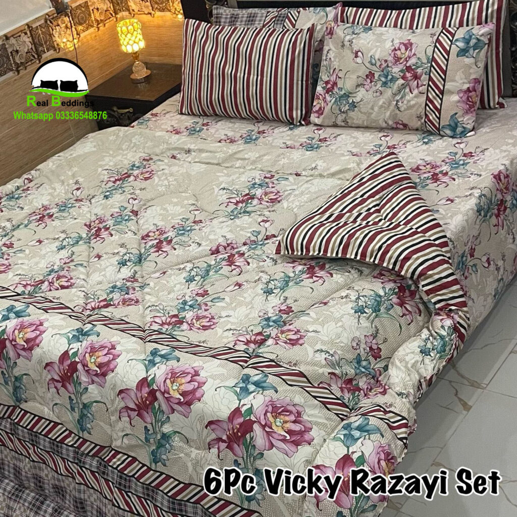 Vicky Razai Set & Duvet Cover - Real Beddings