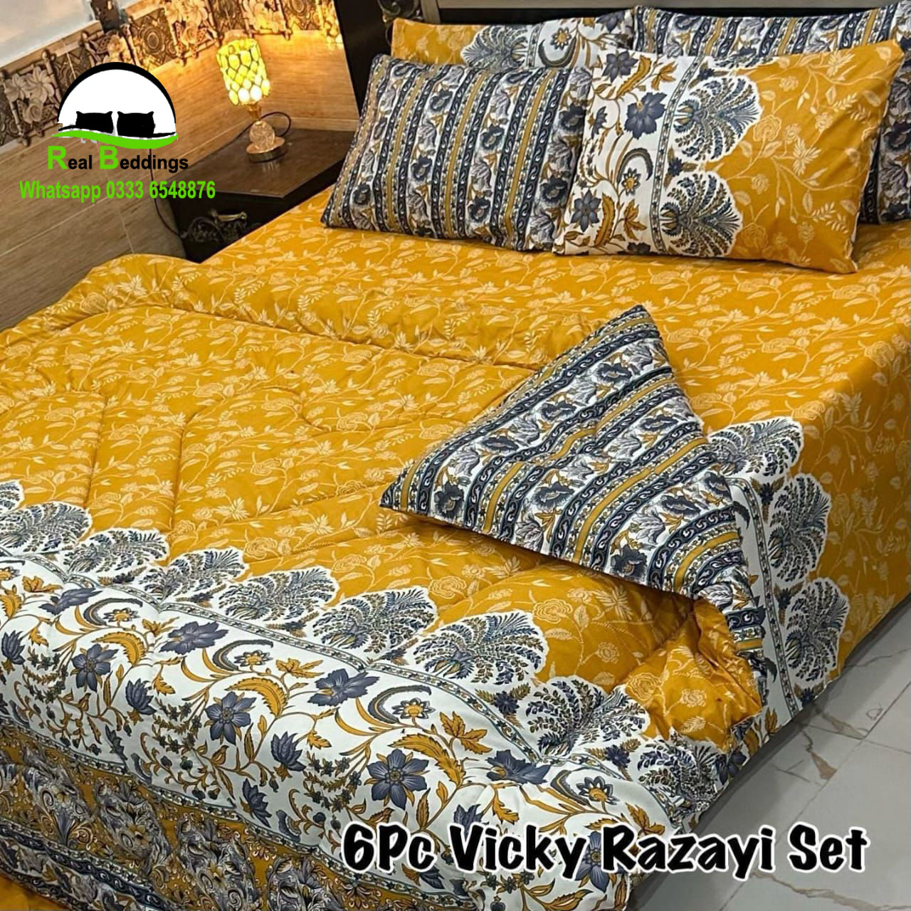 Vicky Razai Set & Duvet Cover - Real Beddings