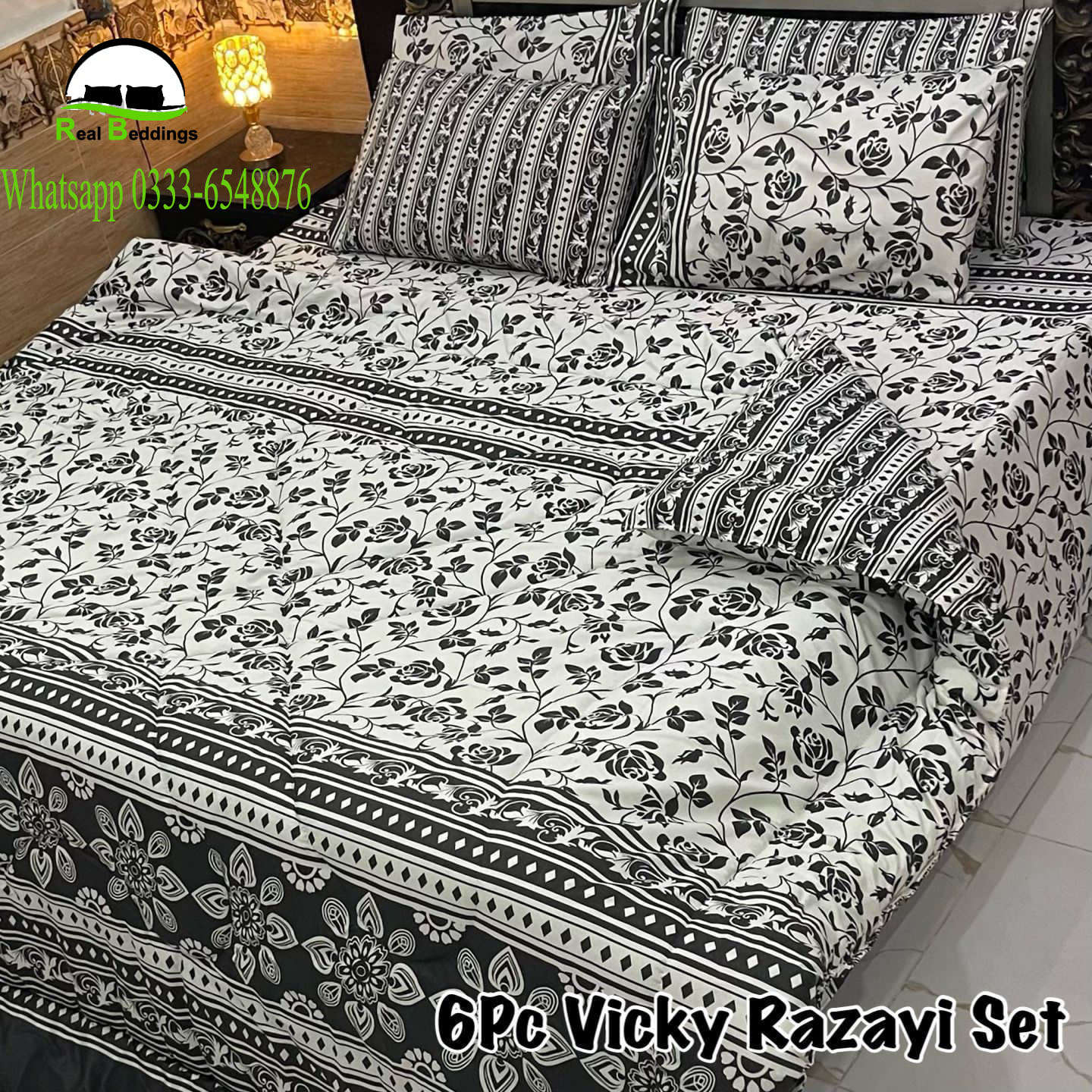 Vicky Razai Set & Duvet Cover - Real Beddings