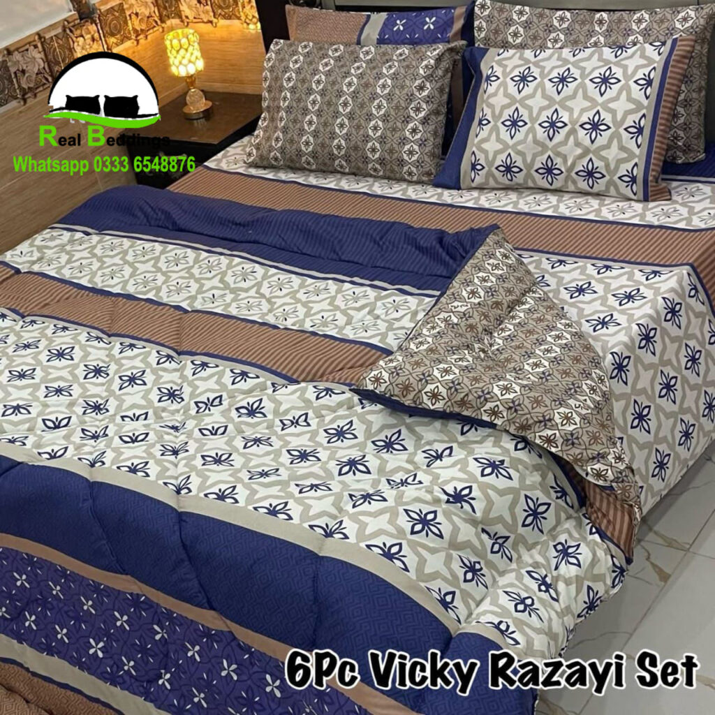 Vicky Razai Set & Duvet Cover - Real Beddings